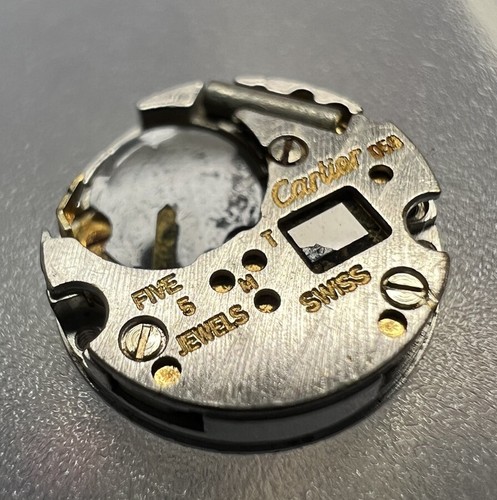 Original cartier quartz movement cal 059 Non working, parts repair ...