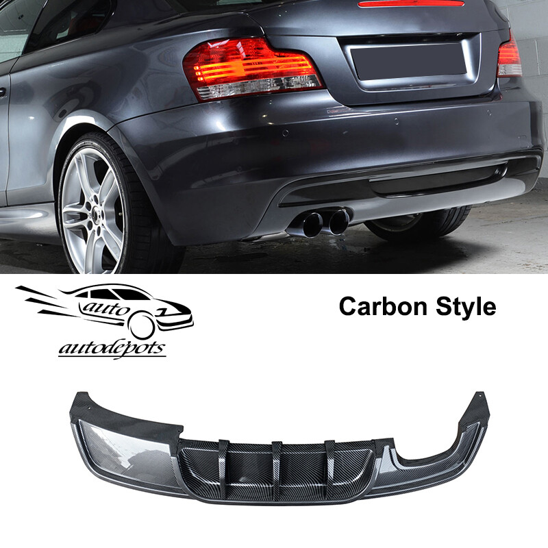 Rear Bumper Lip Diffuser Fits 2007-2013 BMW E82 128i 135i M Sport ...