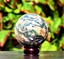 Large 120MM Natural Green Tree Agate Stone Healing Metaphysical Sphere ...