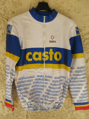 Veste cycliste CASTO CASTORAMA vintage années 90 cycling jacket giacca ...