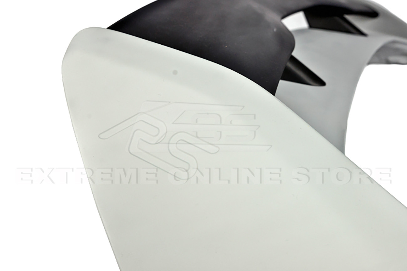 For 12-18 Ford Focus Hatchback JDM RS Style PRIMER BLACK Rear Roof Wing ...