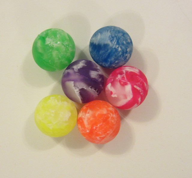 27mm Marble Super Bouncy Balls Assorted Colors 144 Count for sale ...