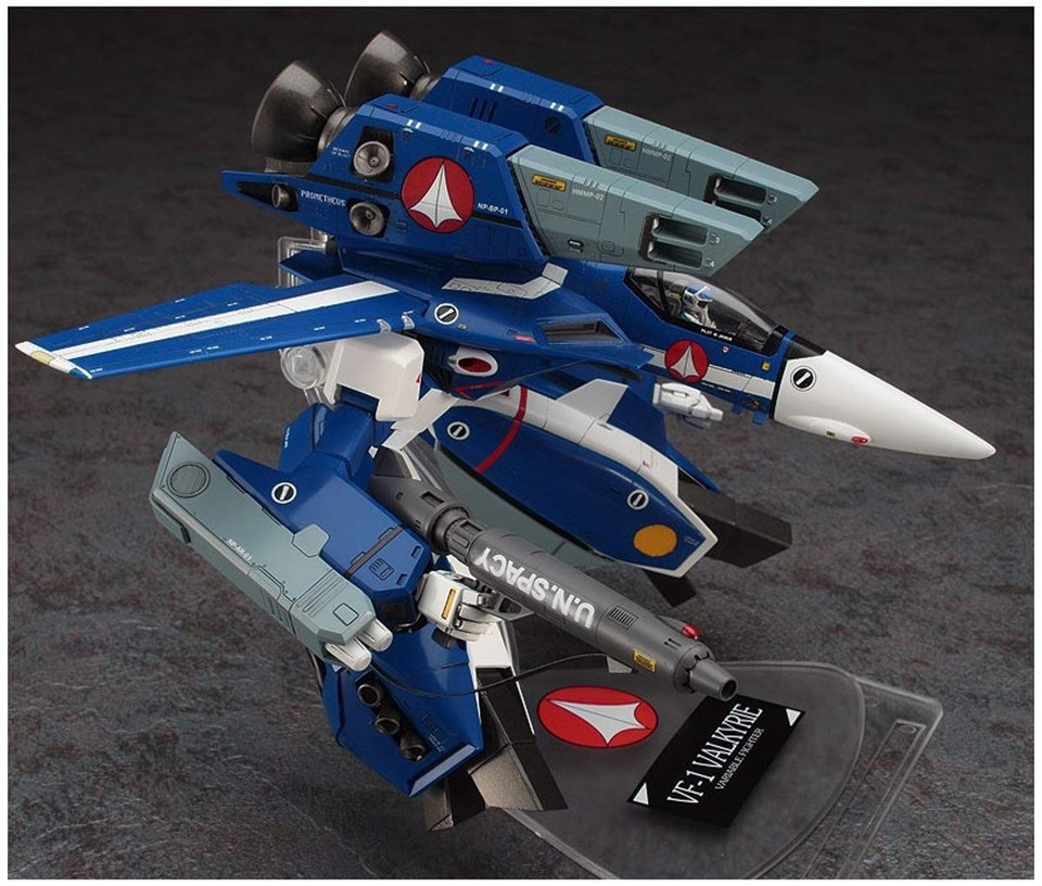 Hasegawa 1/72 VF-1J Super Gerwalk Valkyrie Max/Milia Model Kit New ...