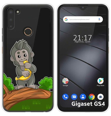 Coque Silicone Transparent pour Gigaset GS4 Design Mono Dessins | eBay
