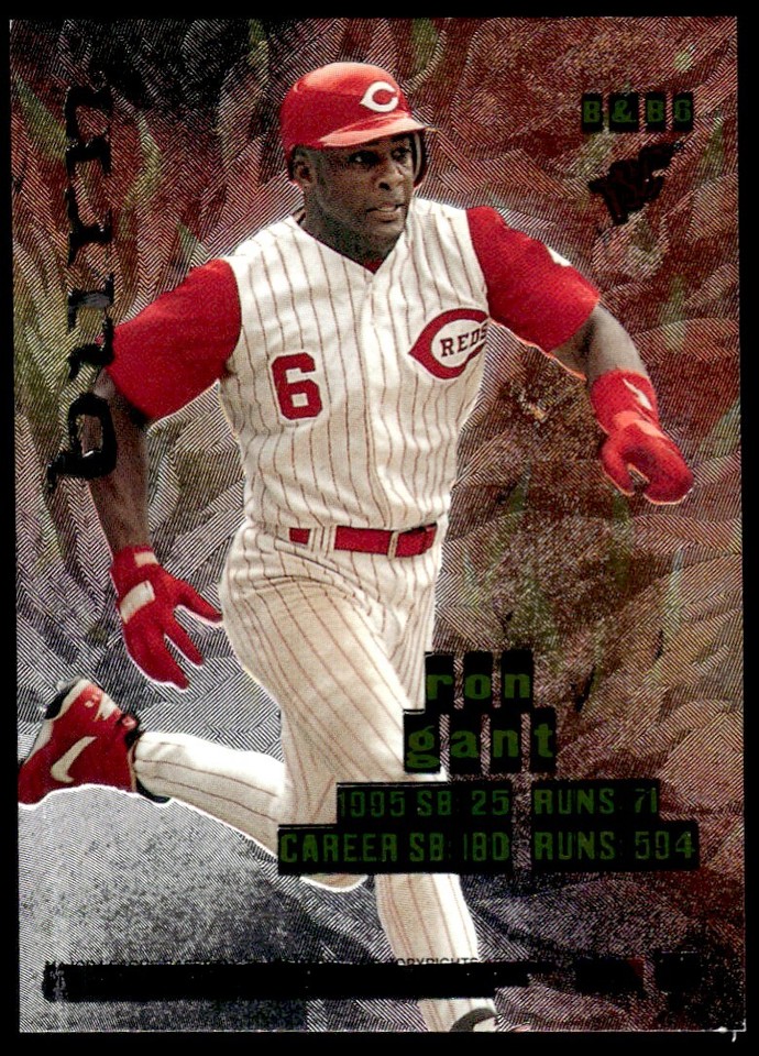 1996 Stadium Club Ron Gant Cincinnati Reds #BB6 | eBay