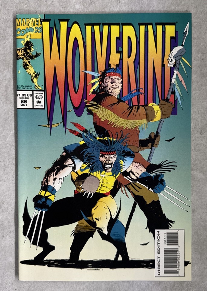 Wolverine Comic Numbers 85 86 87 89 Gambit Larry Hama Marvel Comics ...
