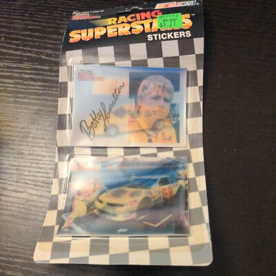 NOS Racing Champions Superstars Holographic 3D Stickers-Bobby Hamilton ...