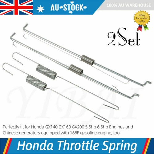 2 Set Throttle Return Spring Governor Rod Spring Link Set for GX160 ...