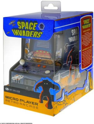 SPACE INVADERS Real Mini Cabinato Original My Arcade Retro Taito ...