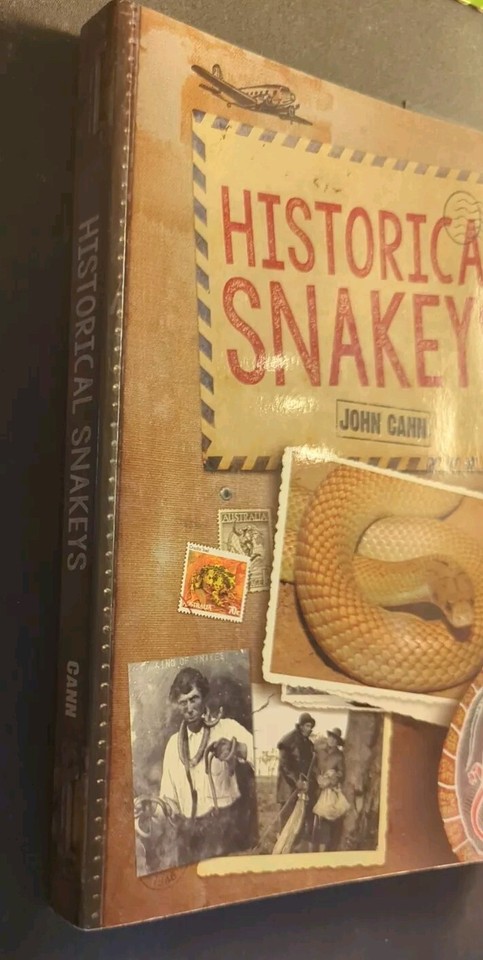 Historical Snakeys John Cann Australian Snake Oil History HTF OOP ...