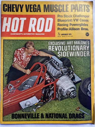 1970 November Hot Rod Magazine Bonneville & National Drags (MH391) | eBay