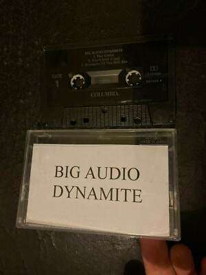 BIG AUDIO DYNAMITE II "THE GLOBE" TAPE BONUS TRACK MESSIAHS OF THE MILK ...