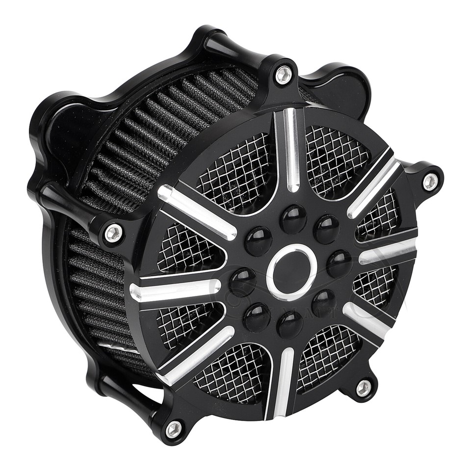 Air Cleaner Intake Filter For Harley Touring Dyna Softail Road Glide ...