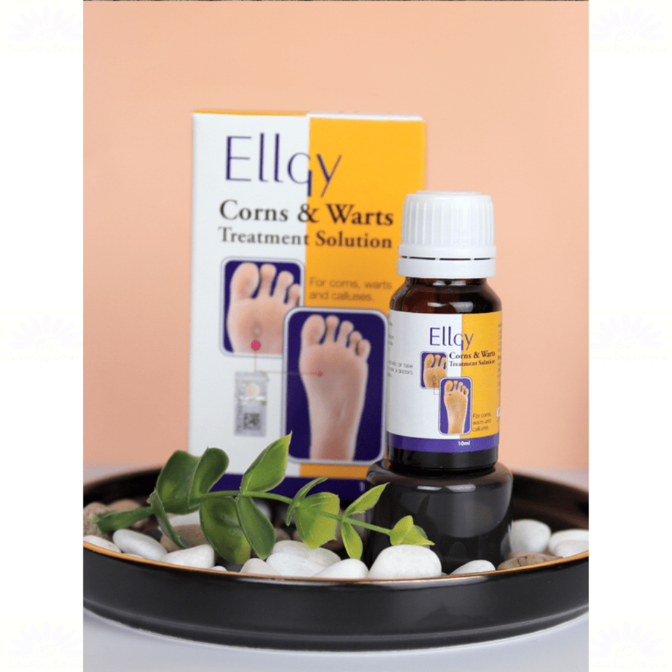1 X Ellgy Corns & Warts Treatment Solution Calluses 10ml | eBay