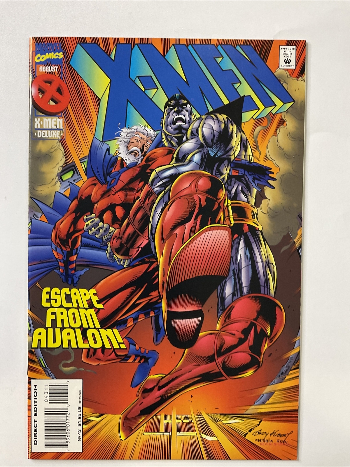 X-Men #43 Marvel Comics 1995 Exodus Holocaust Andy Kubert UNREAD | eBay