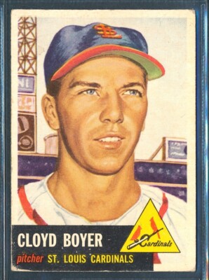 1953 Topps #60: CLOYD BOYER St. Louis Cardinals ~ VG-EX | eBay