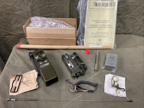 Military Radio PRR-9 Receiver Prt-4 Transmitter Transceiver 6m 51mhz ...