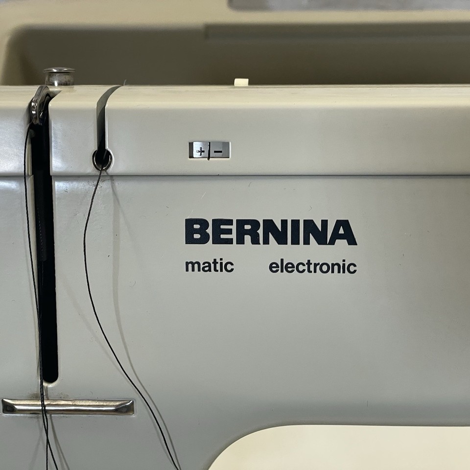 1979 Vintage Bernina Matic 801 Sewing Machine Hard Case Pedal Acc ...