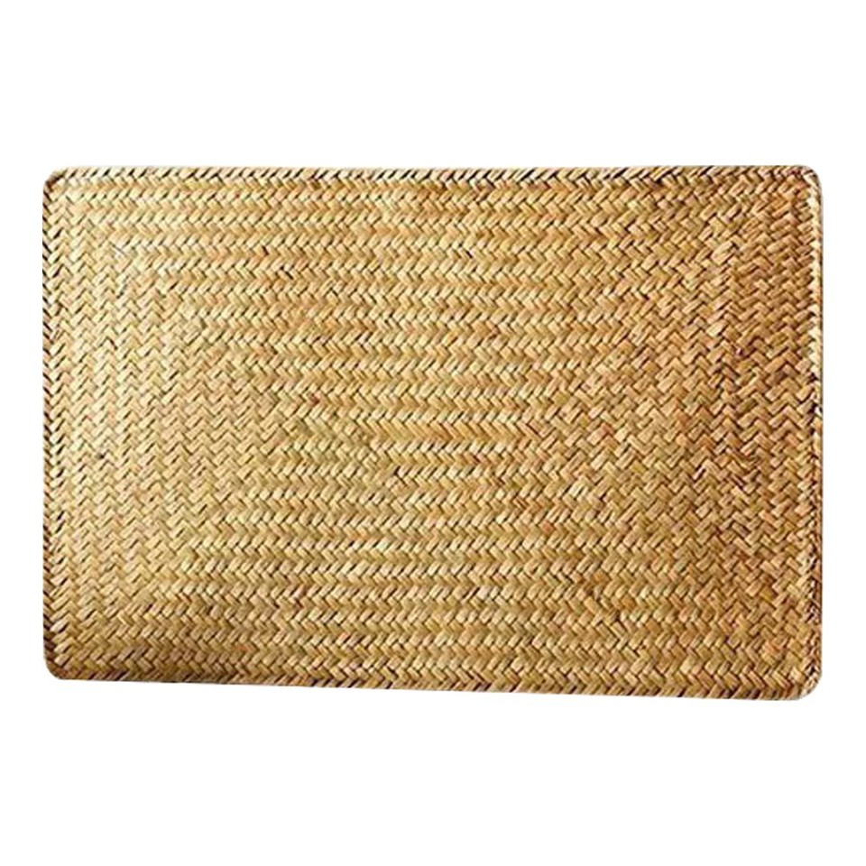 Woven Table Place Mat Rectangular Woven Placemat Table Mat For Dining ...