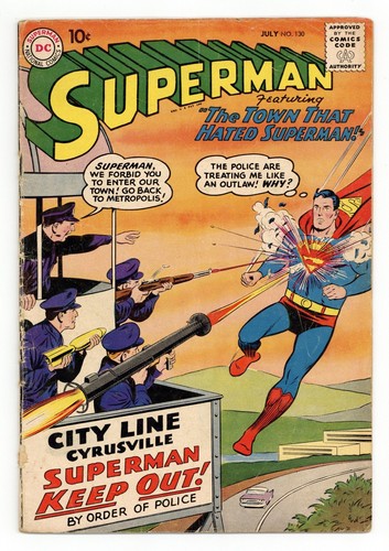 Superman #130 GD 2.0 1959 | eBay