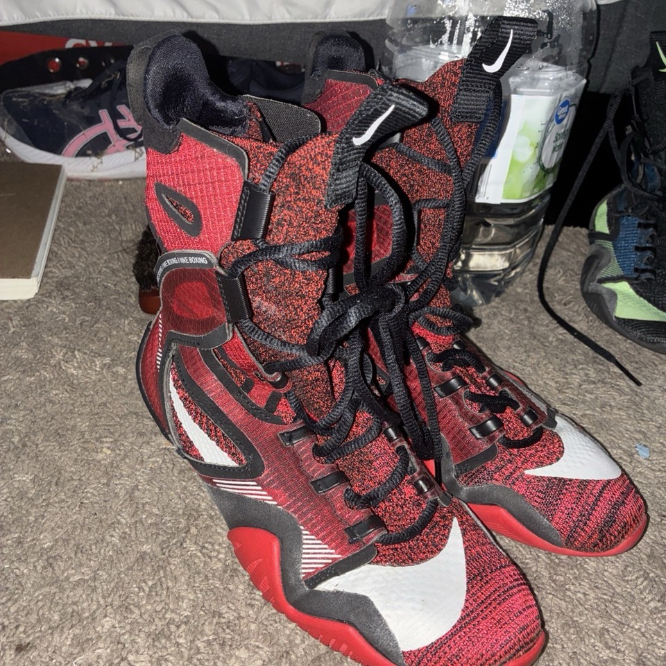 Nike HyperKO Limited Edition Boxing Shoes - red/black only worn once ...