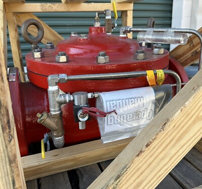 OCV DELUGE VALVE 8" 116-4FC New In Crate NEMA 4X Solenoid Hydraulic | eBay