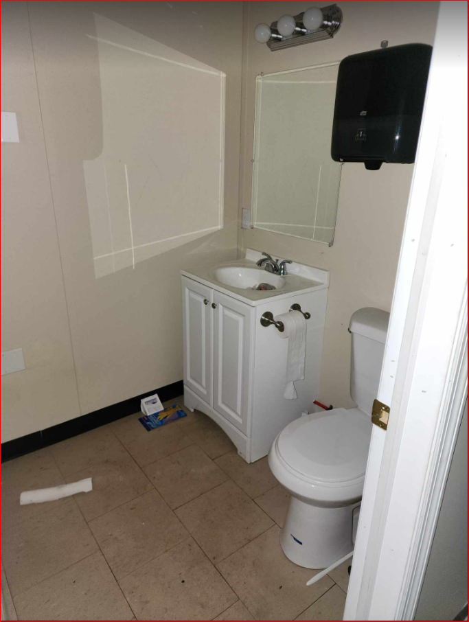 30x40 Modular Mobile Office Classroom Trailer with a restroom ...