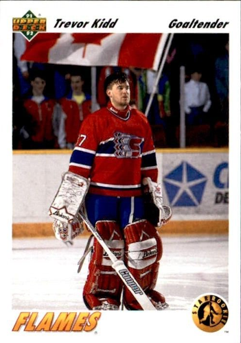 Trevor Kidd 1991-92 Upper Deck Star Rookie Card #449 | eBay
