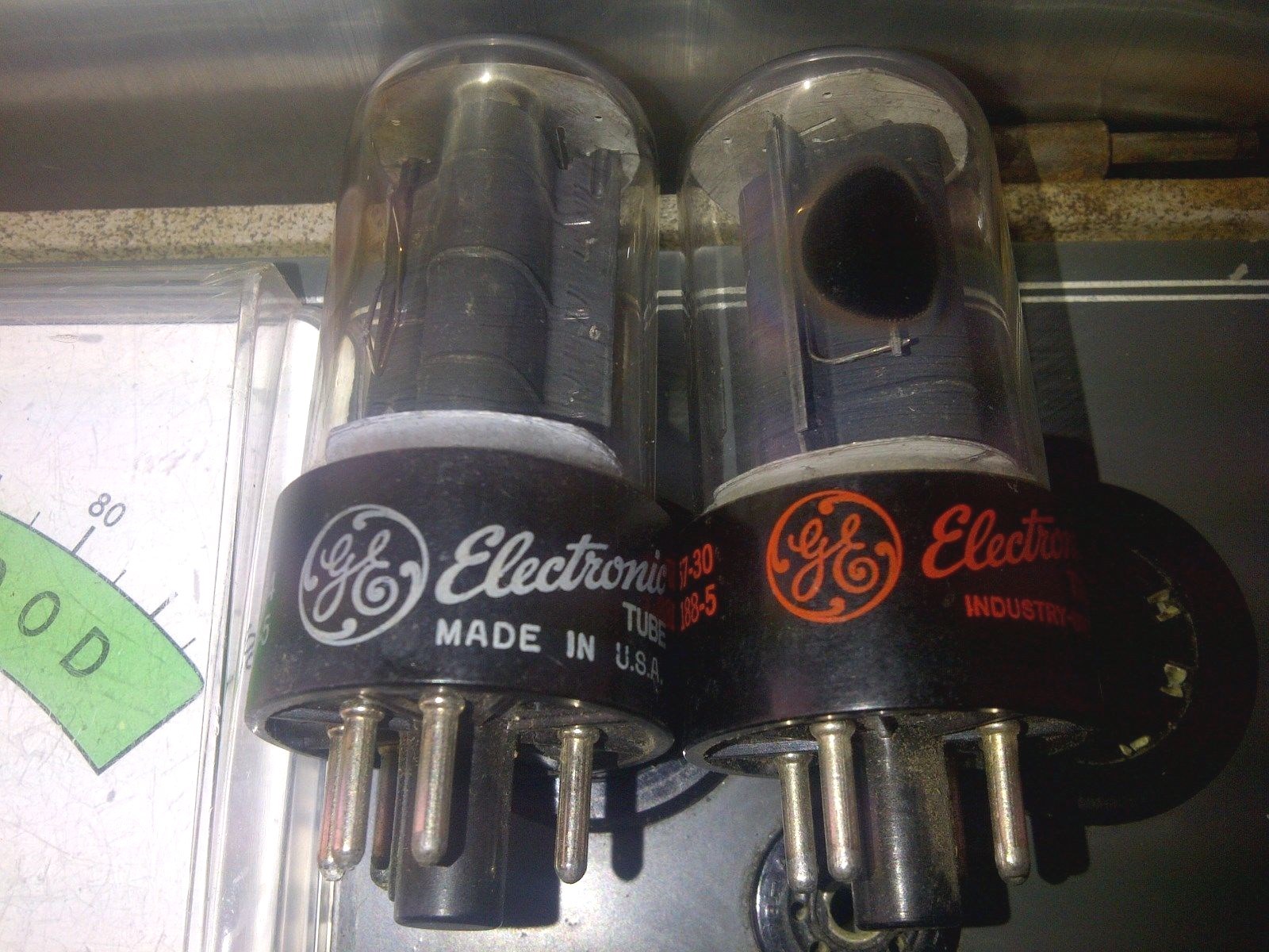 (2) GE 6AU5 electronic tubes ((Untested)) | eBay