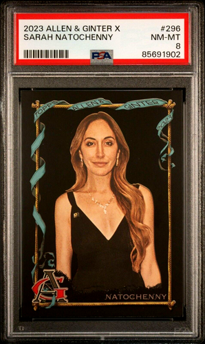 2023 Topps Allen & Ginter X Sarah Natochenny Trading Card #296 PSA 8 NM ...