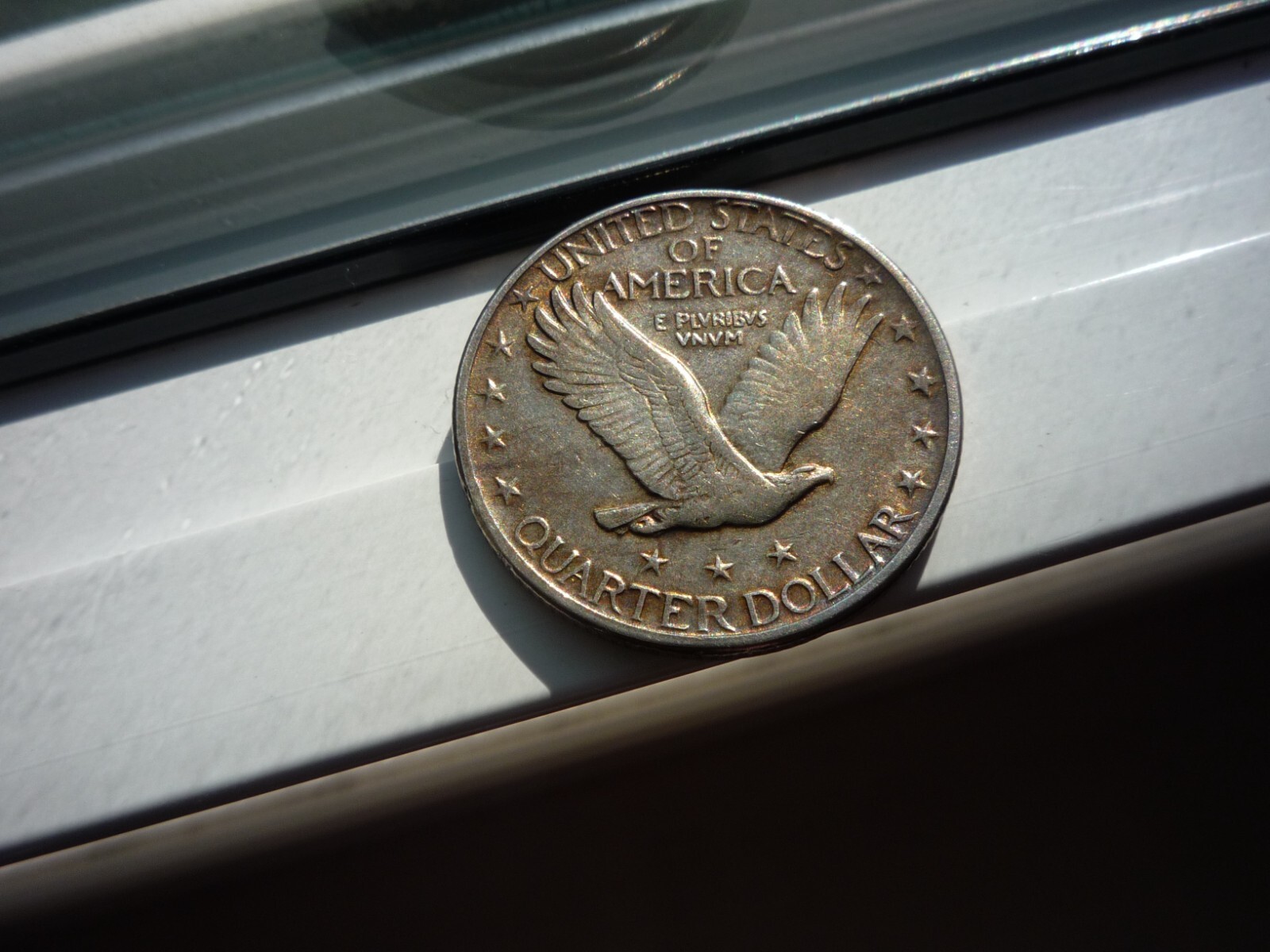 1928D(LOW MINTAGE)(MINT)(NICELY TONED!!) STANDING SILVER LIBERTY ...