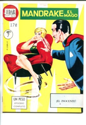MANDRAKE EL MAGO #7-1966-MEXICAN-SPANISH-MANDRAKE THE MAGICIAN-fn/vf | eBay