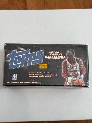 1997-98 TOPPS BASKETBALL FACTORY SEALED SET | eBay