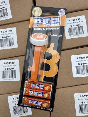 NEW Bitcoin PEZ Dispenser with Candy LIMITED EDITION Collectible ONLY30 ...