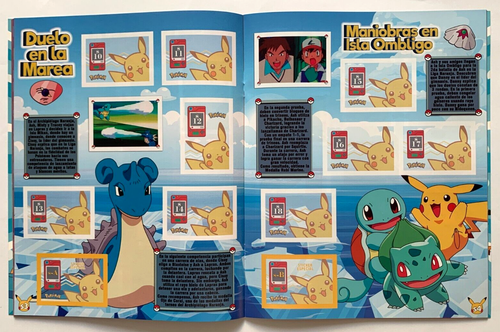 ALBUM POKEMON Orange Islands + Sticker Full Set 195/195 PERU Edition ...