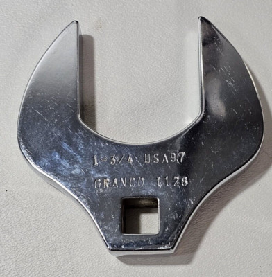 Granco USA 97, 1-3/4" CrowFoot Wrench, #1128, 1/2" Drive | eBay