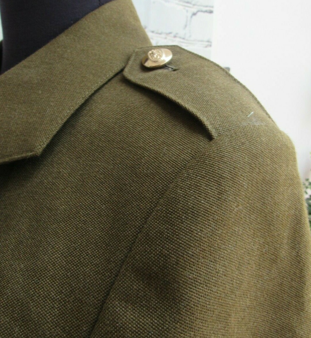 Vintage British Army No.2 dress uniform Jacket Royal Anglian Regt. 170 ...