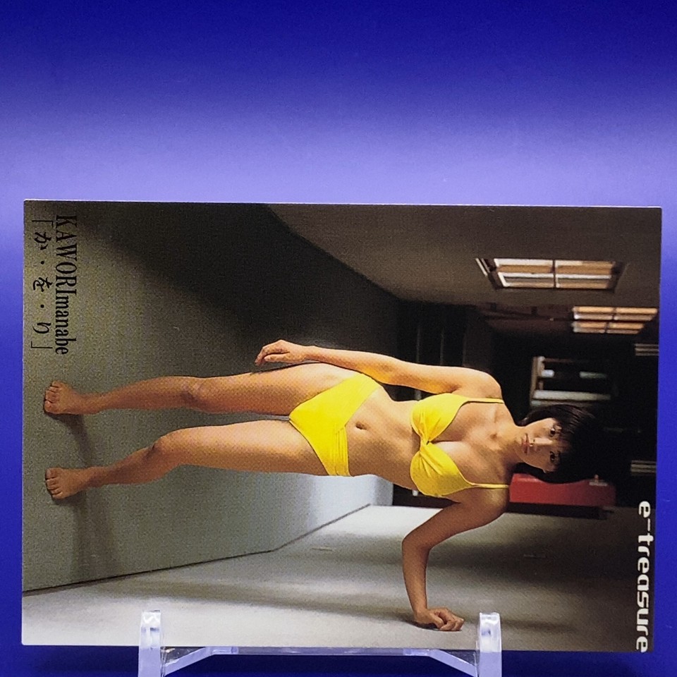 Kaori Manabe Japanese Gravure Idol Card KA.O.RI No.037 Made In Japan F/S | eBay