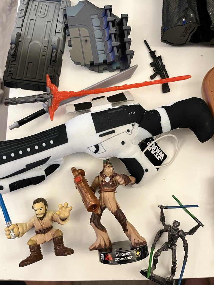 MASSIVE Star Wars Collectible Figures Vehicles Toys Job Lot Collection ...