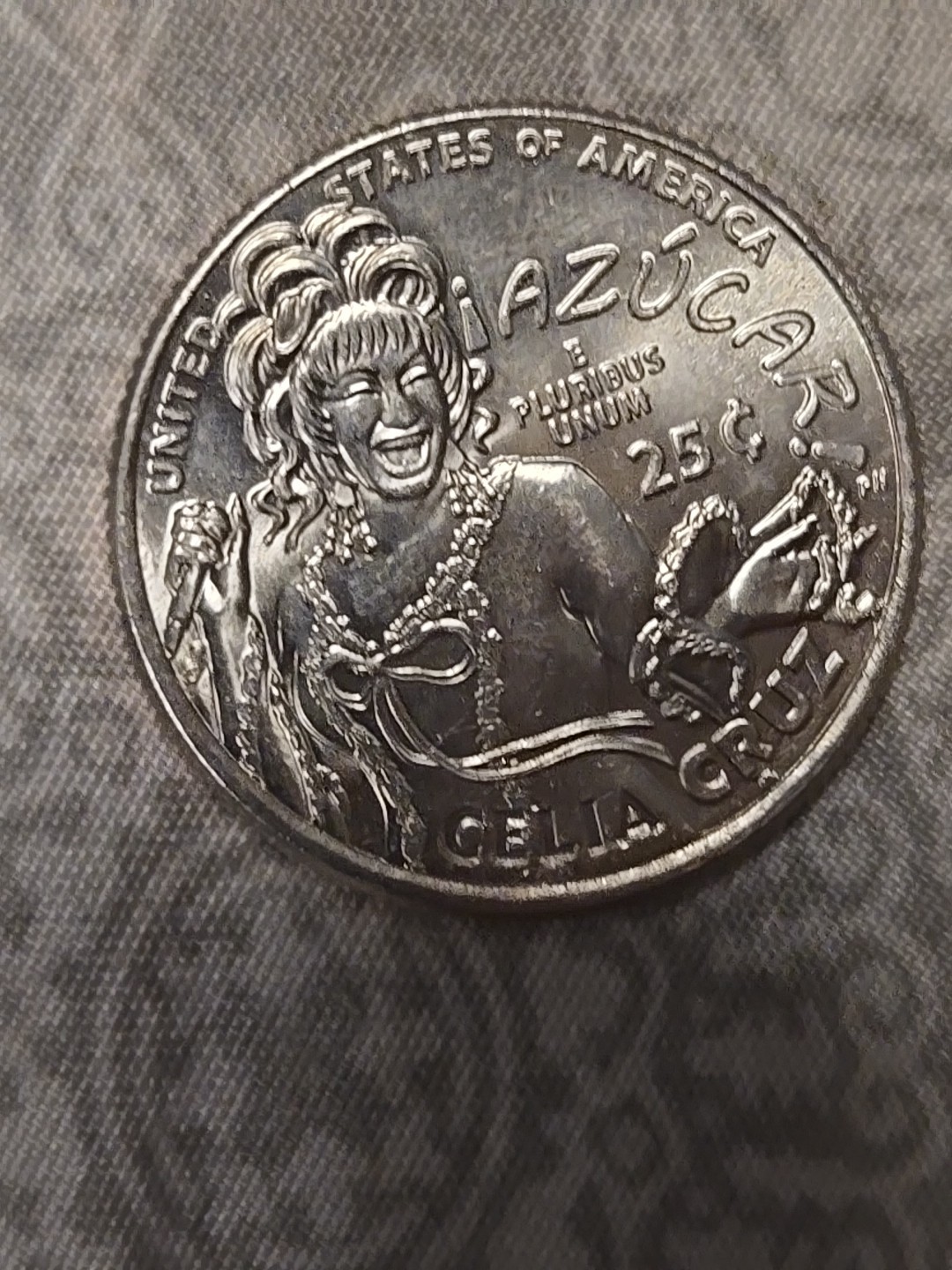 Celia Cruz 2024-P Mint American Women's Quarter Dollar Coin Azucar | eBay