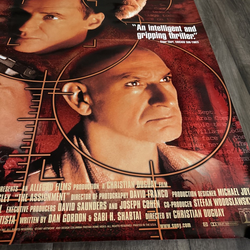 The assignment movie poster 27x40ish | eBay