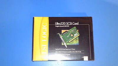 LSI Logic Ultra320 SCSI Card - Single-Channel LSIU320 New | eBay