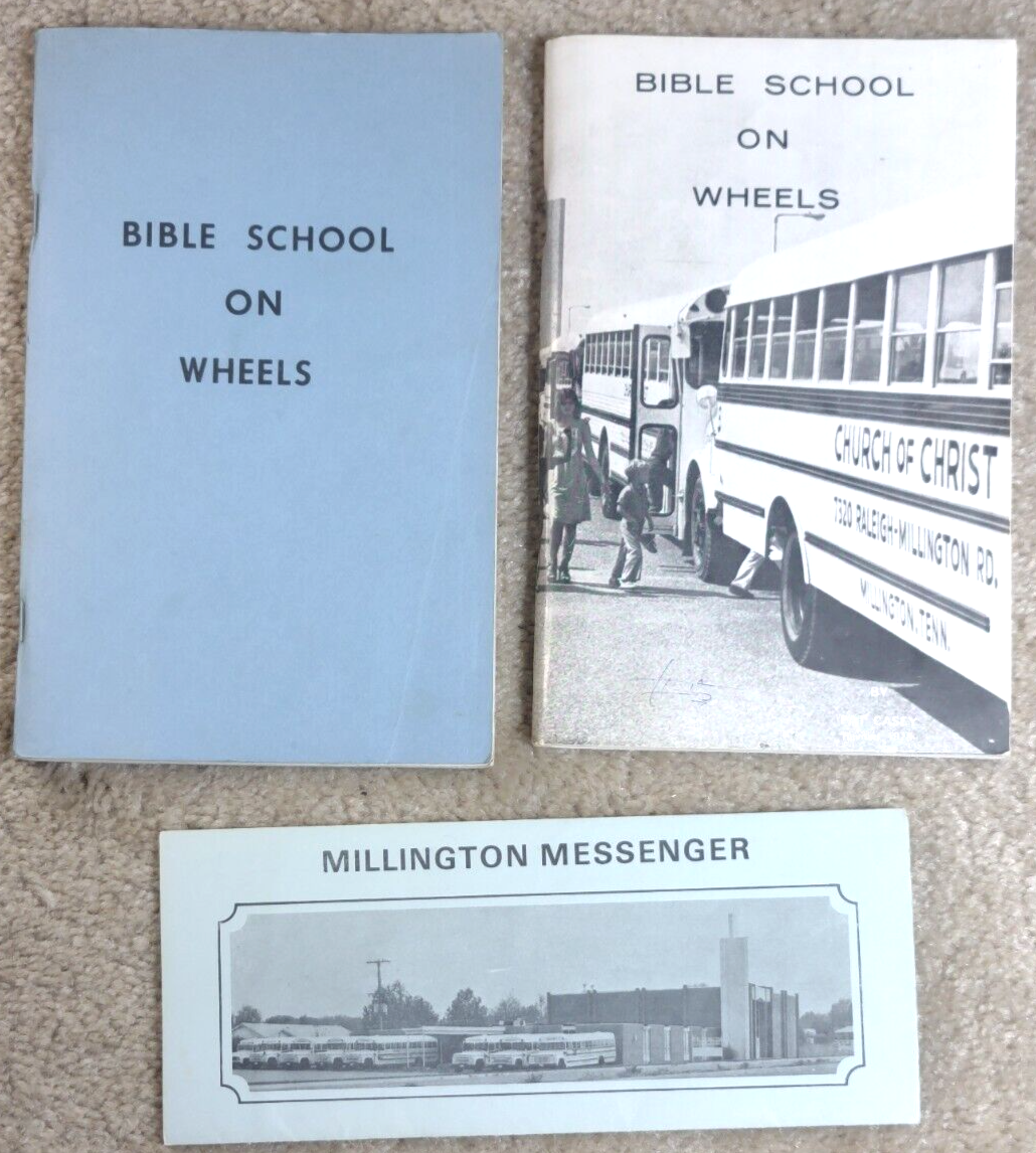 Bible School on Wheels by Pat Casey Church of Christ Bus Ministry 1974 ...