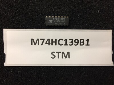 M74HC139B1 ST MICRO 74HC139N IC DECODER 16-PIN PDIP 9 PIECES | eBay