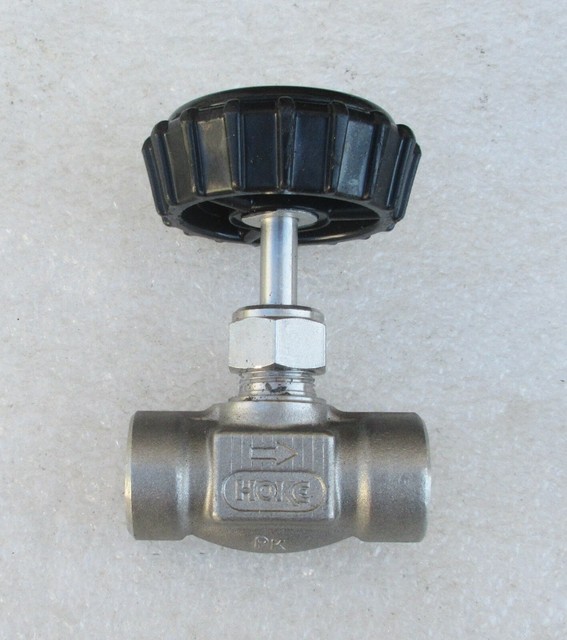 HOKE 3812F4Y 1/4" Stainless Steel SS Needle Valve Ship LOWEST Prices ...