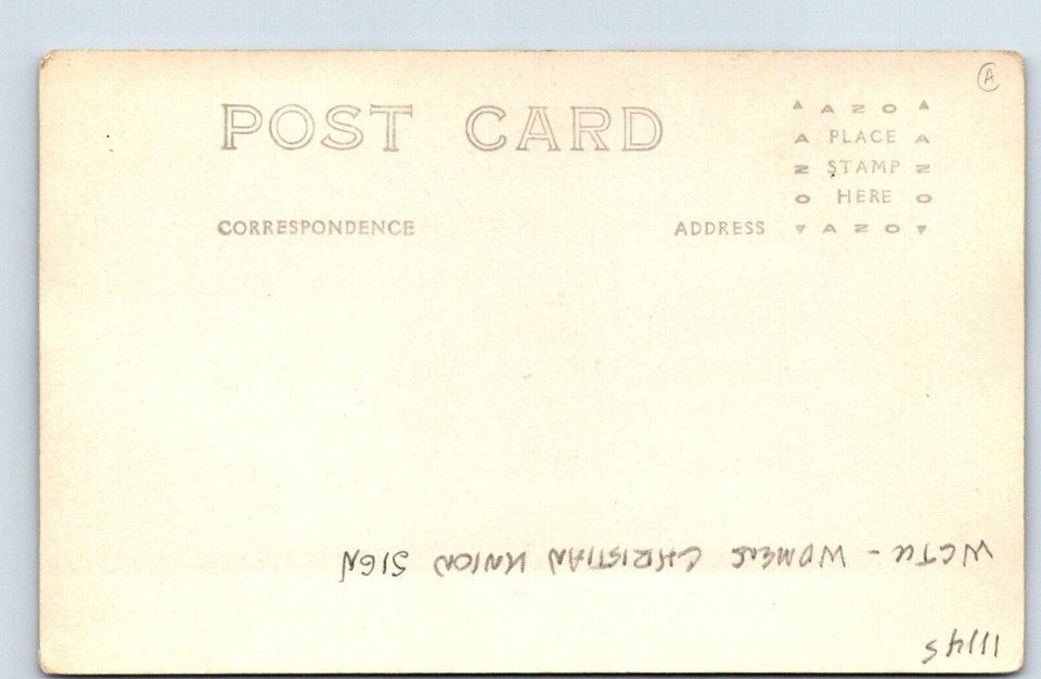 Real Photo Postcar South Dakota Sioux Falls Hobo Day WCTU sign SD ...