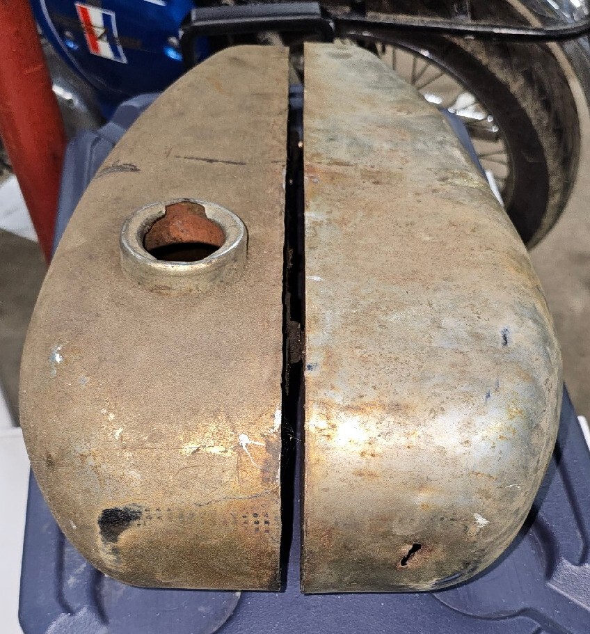 Vintage Marman Twin Schwinn Gas Tank Motorcycle Motorbike Jack Heintz ...