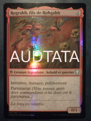 mtg magic Rograkh, Son of Rohgahh FOIL FRENCH Rograkh fils de commander ...