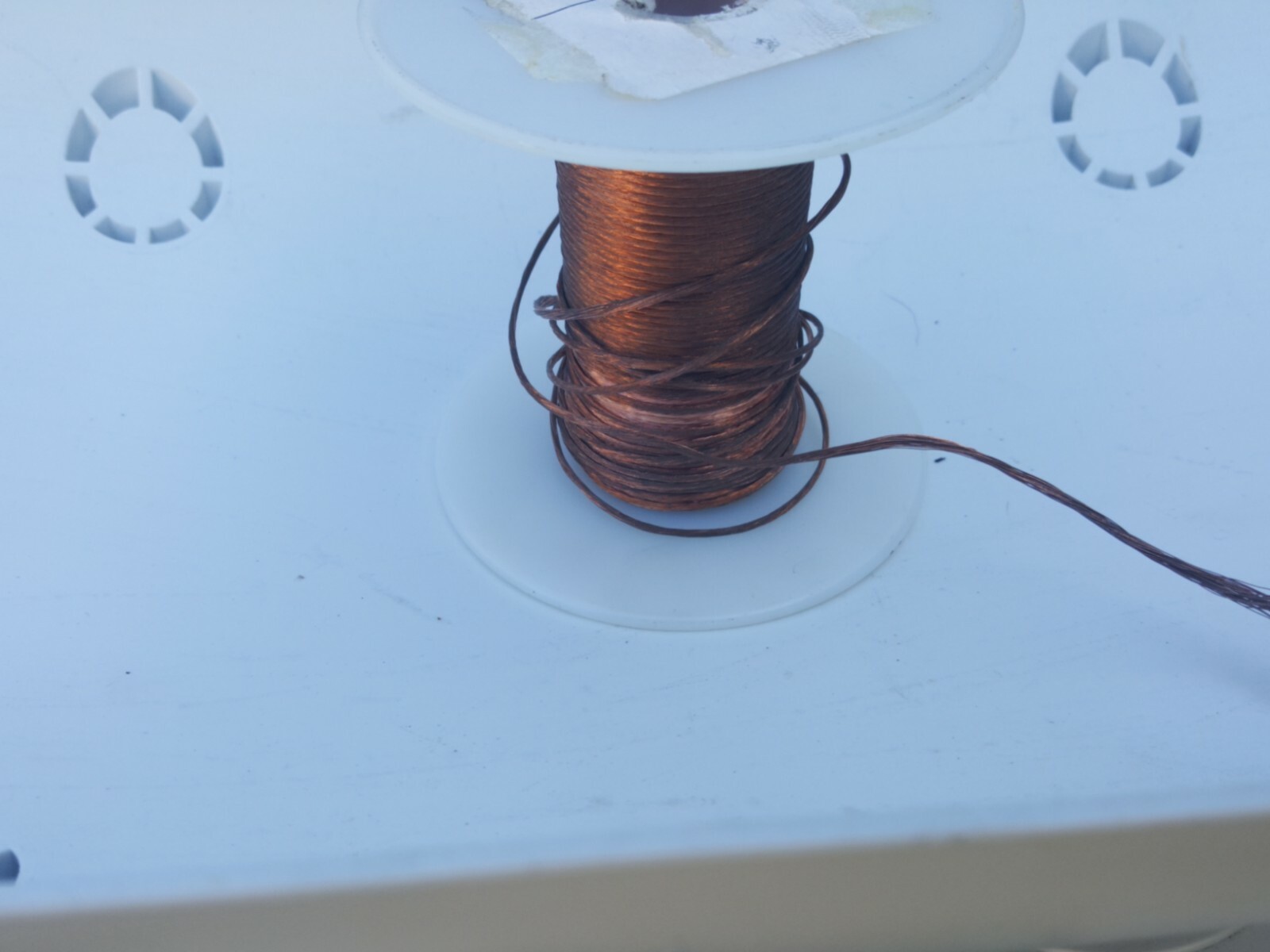 Cerrowire ® 205-1000G1 18-1 Bare Copper Stranded Wire - Used Spool | eBay