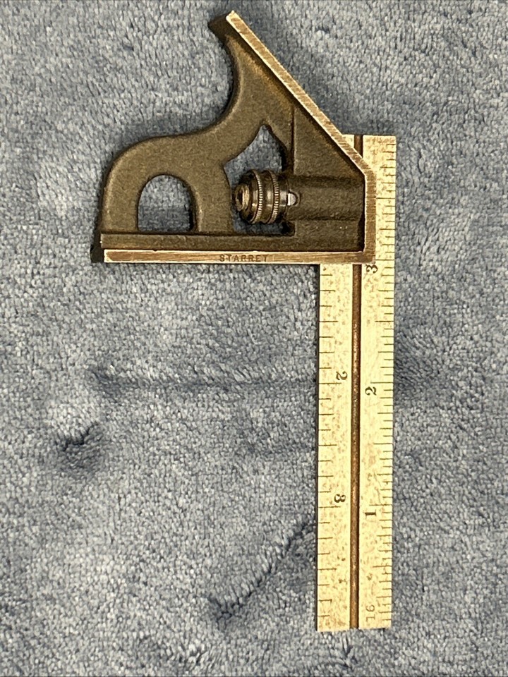 Starrett No 4R Grad Combination Square 4 Inch | eBay